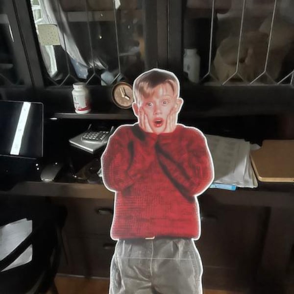 Home Alone Life Size Christmas Cutouts, Kevin, Marv, Harry - Etsy