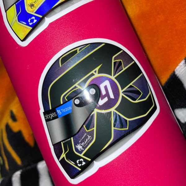 F1 Driver Max Verstappen's 2023 Season Helmet Sticker - Etsy