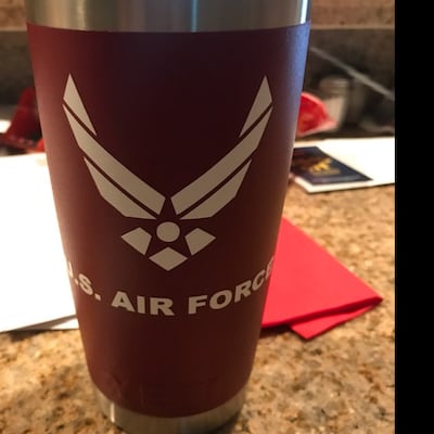 United States Air Force Logo Cutting Cut File SVG, EPS, DXF, and ...