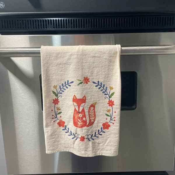 Bible Towel Kitchen Flour Sack Floral Farmhouse Spiritual Religious ...