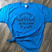 Surviving Motherhood Svg Mom Cut File Svg Dxf Eps Png Funny Mom Svg ...