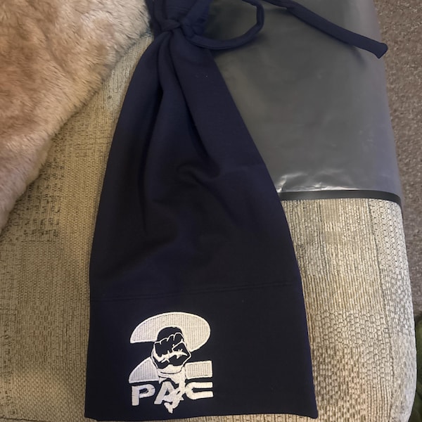 2pac Beanie Tie Yellow Hip-hop Hat Tupac Inspired by Street Knowledge ...