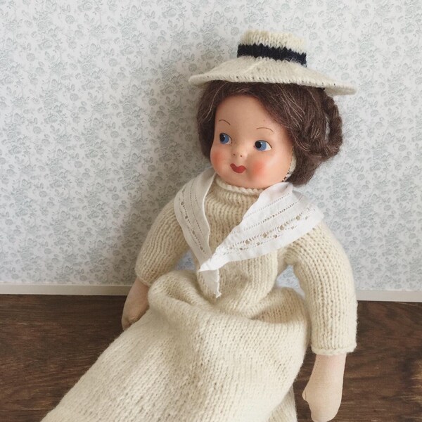 Suffragette 1909, Knitting Pattern for 18 Inch Dolls - Etsy