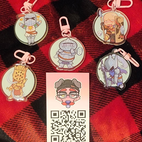 2in Fromsoft Acrylic Charms - Etsy