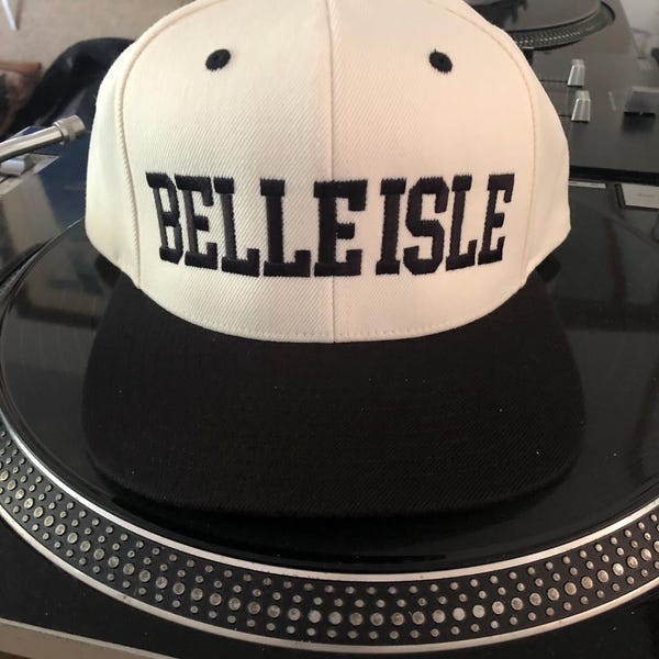 Custom Two Tone Hat Embroidered Custom Snapback Varsity Font Hat Custom ...