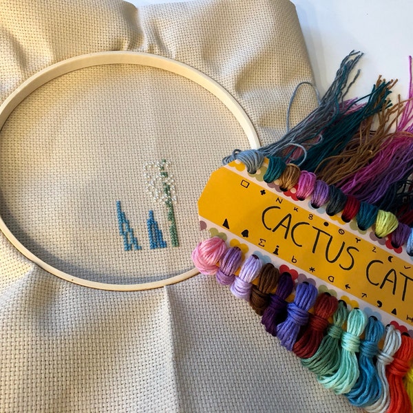 Stickvorlage "Kleiner Fuchs" / Sticken Lernen / Stickmuster Kinder ...