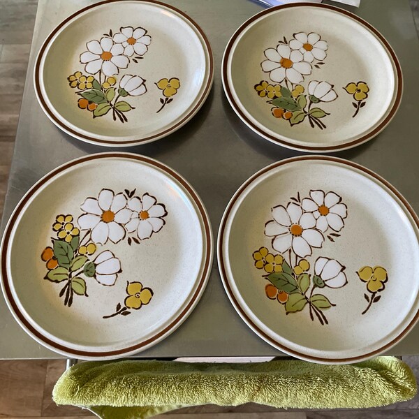 Red Wing Pottery Turtle Dove Pattern Bowl Set of 4 Vintage Red Wing ...