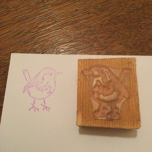 Robin Clear Rubber Stamp - Robin Stamp - Robin - Bird Stamp - Clear ...