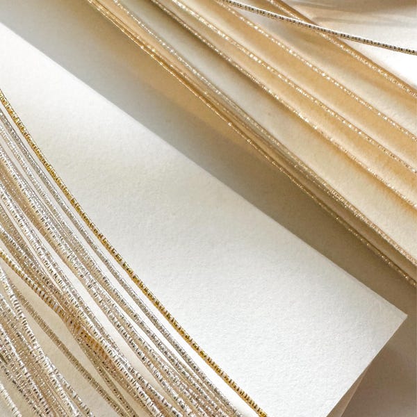 Mizuhiki Sample 4gold+2silver+41colors=47strings, Paper Strings ...