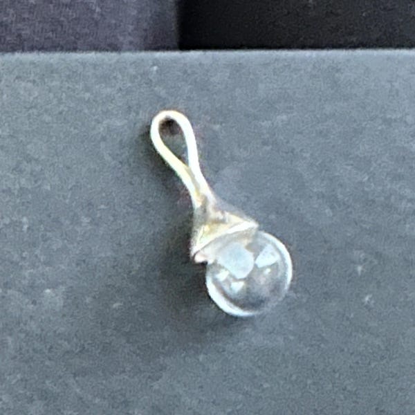 4/5/6/7/8/10/12mm STERLING Silver/gold End/pendant Caps (simple/solid ...
