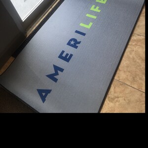 Indoor/outdoor Custom Floor Mat Company Logo Rug Custom Image Rugs ...