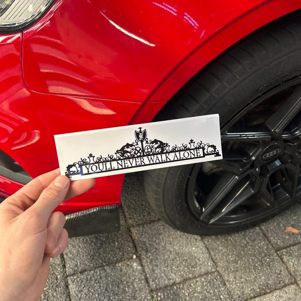 OLD TRAFFORD Car Sticker - Football Club MUFC Manchester United Window ...