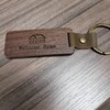 Engraved Wood Key Chain Custom Keychain Gift for Home Car Office ...