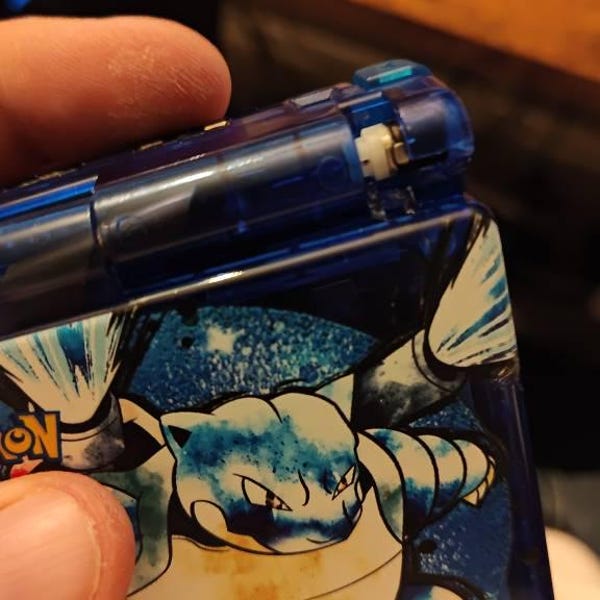 Custom Game Boy Advance SP Blastoise Shell - Etsy