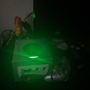 Zelda Translucent Green Backlit IPS Nintendo Gameboy Advance GBA With 3 ...