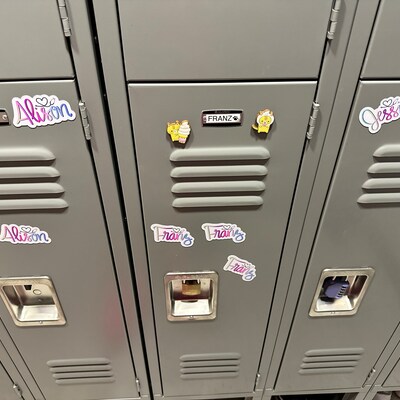 Custom Name Sticker or Magnet Laptop Sticker Waterbottle Sticker ...