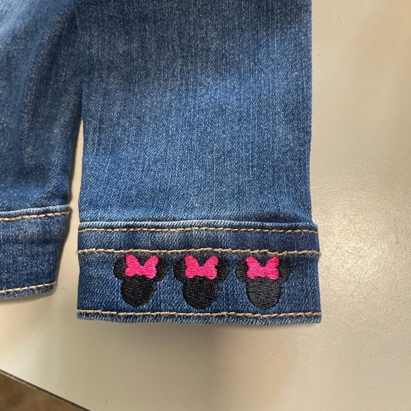 Mini Mouse Embroidery Design, 8 Sizes, Mouse Machine Embroidery Design ...