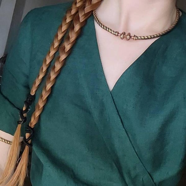 Strong Viking Torque for Men and Women - Celtic Choker - Dragon Torques ...