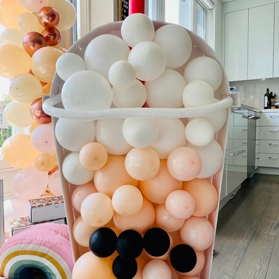 DIY Boba Themed Birthday Boba Boba Balloon Boba Decor - Etsy