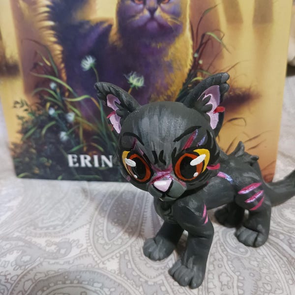 Deadfoot Warrior Cats LPS Clay Custom Full Sized Bobble Head Figure - Etsy