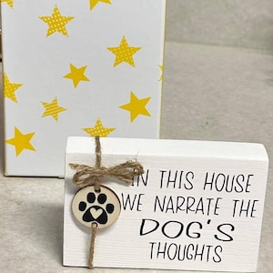 Paws and Enjoy the Good Things in Life Tiered Tray Book Stack / Pet ...