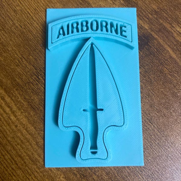 US Army Ranger Tab Vector Files, Dxf Eps Svg Ai Crv - Etsy