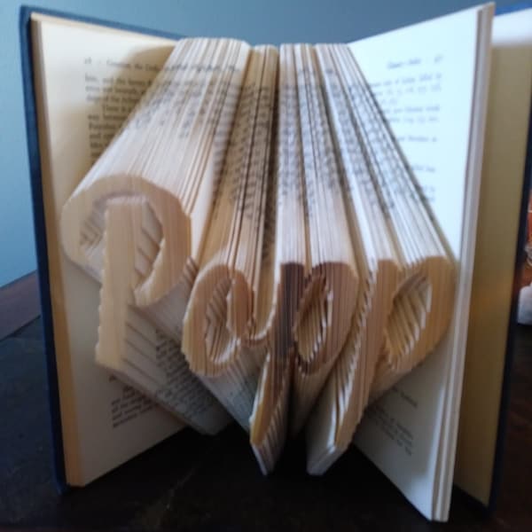 Unique Lotus Flower Folded Book - Etsy