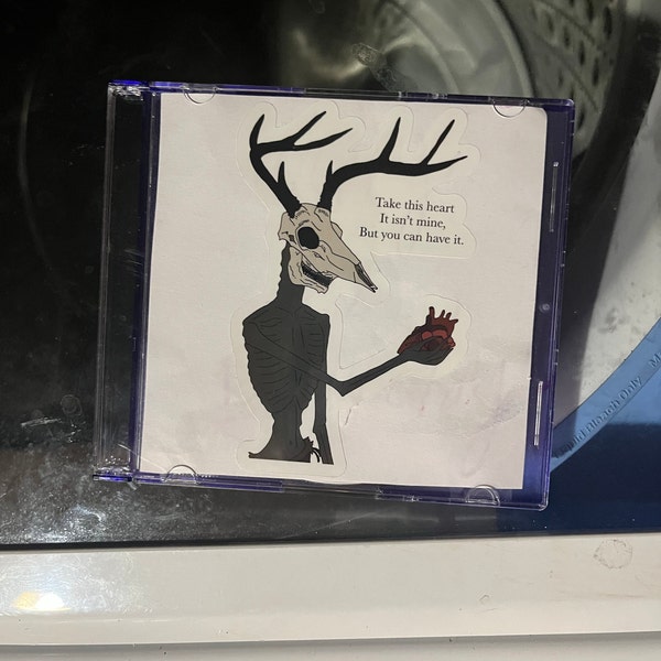 Wendigo’s Valentine (vinyl Sticker) - Etsy