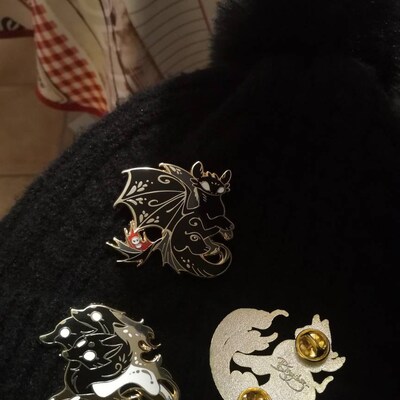 Cerberus Hard Enamel Pin - Etsy