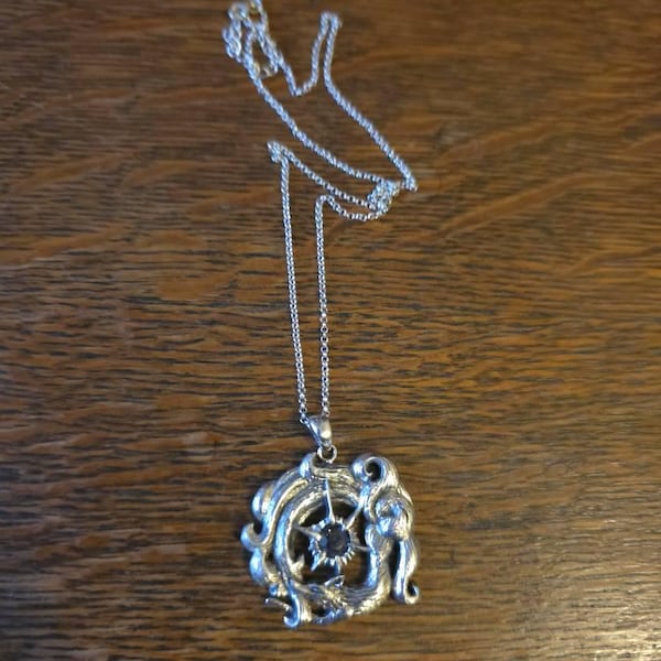 Biblically Inspired Seraphim Pendant - Handmade Sterling Silver Jewelry ...