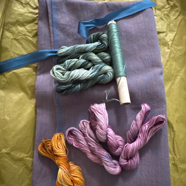 The Gustavian Collection Matte Hand Dyed Embroidery Floss Set - Etsy