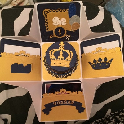 Kraft Wedding Invitation, Wedding Exploding Box Invitation, Vintage ...