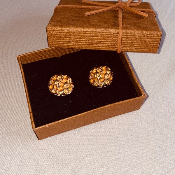 Vintage 1920's Snap Cufflinks, Silver Tone Mother of Pearl Snap Link ...