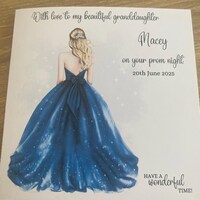 Prom Night Card for Granddaughter, Daughter, Niece, Great Granddaughter ...