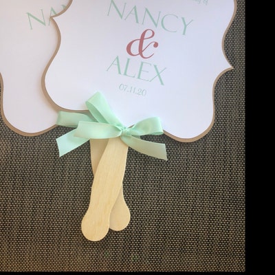 Paddle Fan Sticks Pack of 100 Wooden Wavy Sticks to Make Your Own Hand ...