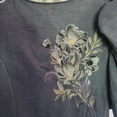 Pink Flowers Machine Embroidery Design. Pink Dreams (Download Now) - Etsy