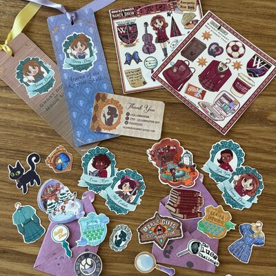 Nancy Drew Trail of the Twister Sticker Sheet Stylized Laptop Gaming ...