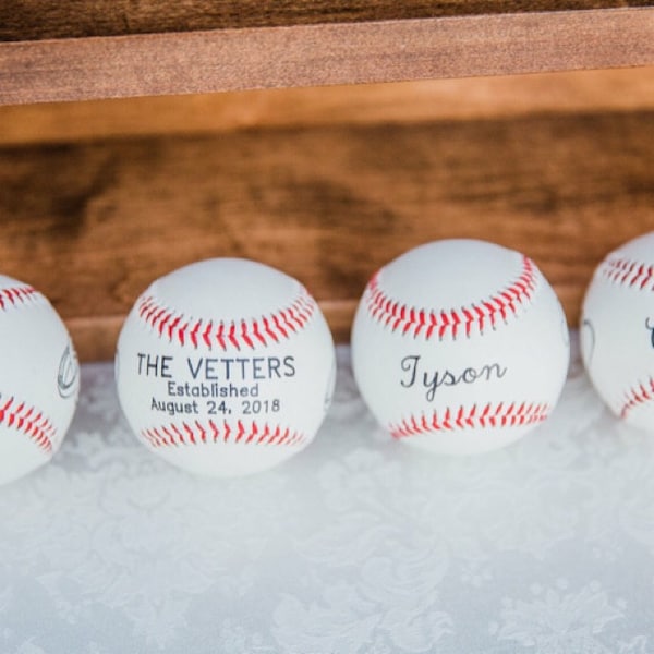 Custom Baseballs for Any Occasion Player Awards Wedding Birthday ...