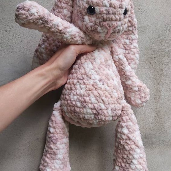The Boho Bunny Stuffie Crochet Pattern | Rabbit Crochet Pattern ...