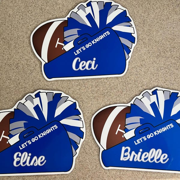 PRINTED Football and Field Locker Sign - Football Team Door Hanger ...
