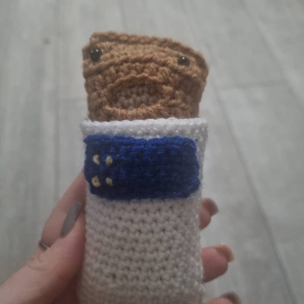 Gregg the Sausage Roll, Crochet PDF Pattern, Crochet Sausage Roll ...