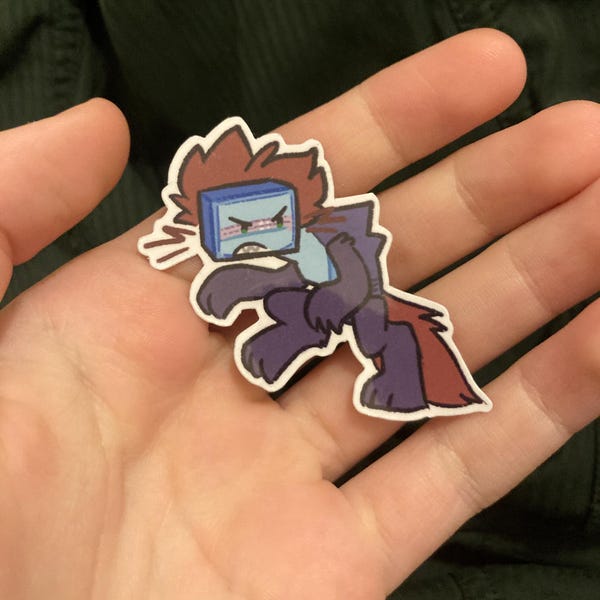 Fuzzball + Sharps Sticker Pack - Etsy