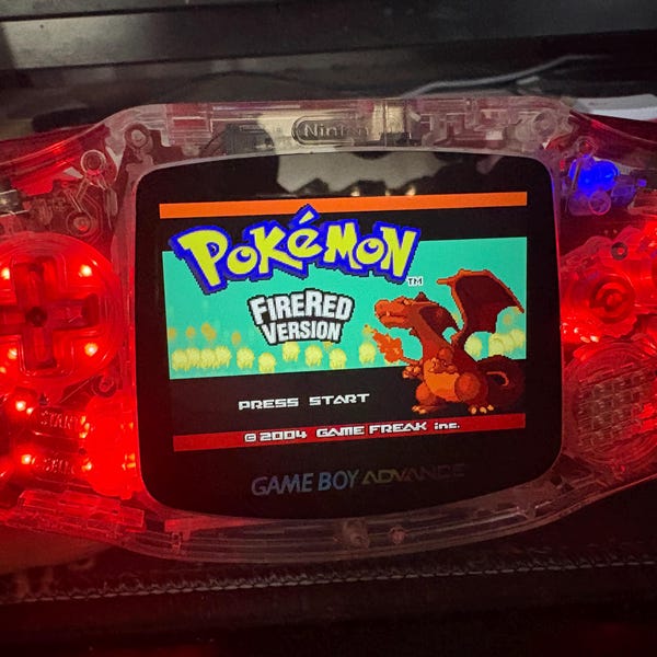 Gameboy Advance GBA Gameboy Brilliant White Backlight IPS V2 - Etsy
