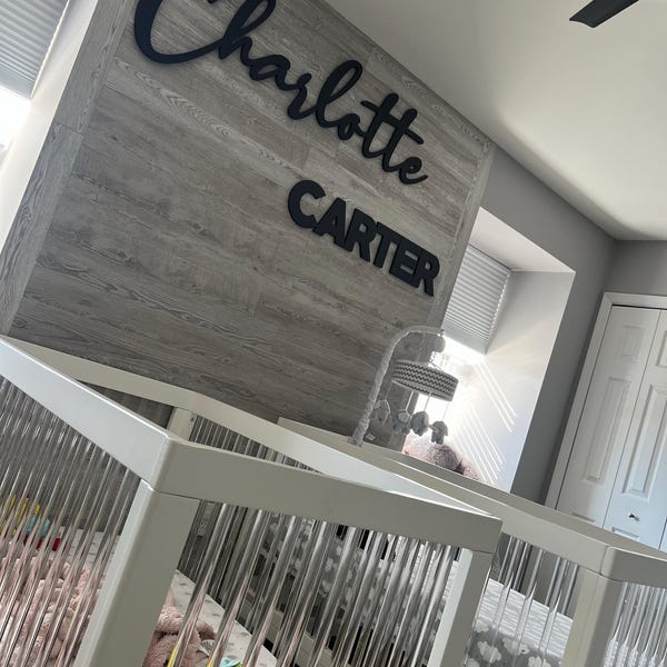 Wooden Name Signs Wooden Letters Personalized Wood Design Laser Cut Out ...