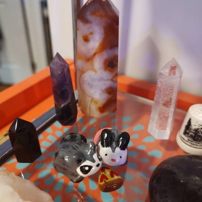 Mini Clown Friends clay Desk Buddies - Etsy