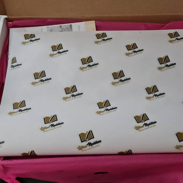 Custom Logo Vellum Paper, A3 Packaging Tissue, Recyclable - Etsy