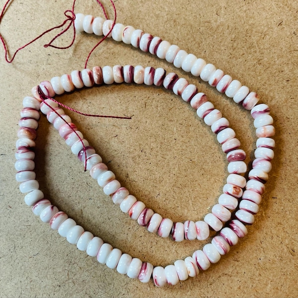 Natural Queen Conch Shell Beads, Pink Queen Conch Shell Petals Flat ...