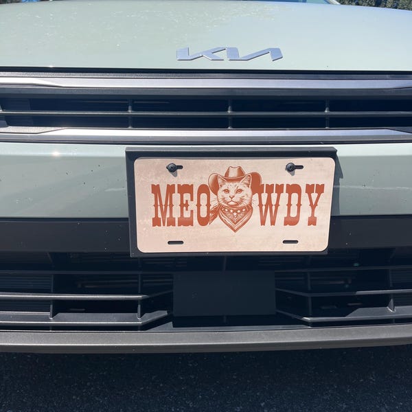 Stained Glass Ocean Wave License Plate Frame: Beach Car Decor, Beachy ...