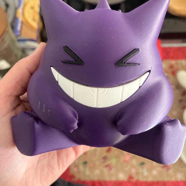 3D Printed Gengar Pokemon Controller Stand, Gaming Decor - Etsy