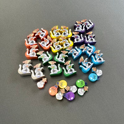 Flamecraft Meeple Stickers Upgrade Pack Decals Kit for - Etsy
